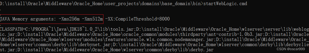 Windows 下调整Weblogic 12C的JVM内存_Weblogic安装与运维-CSDN专栏