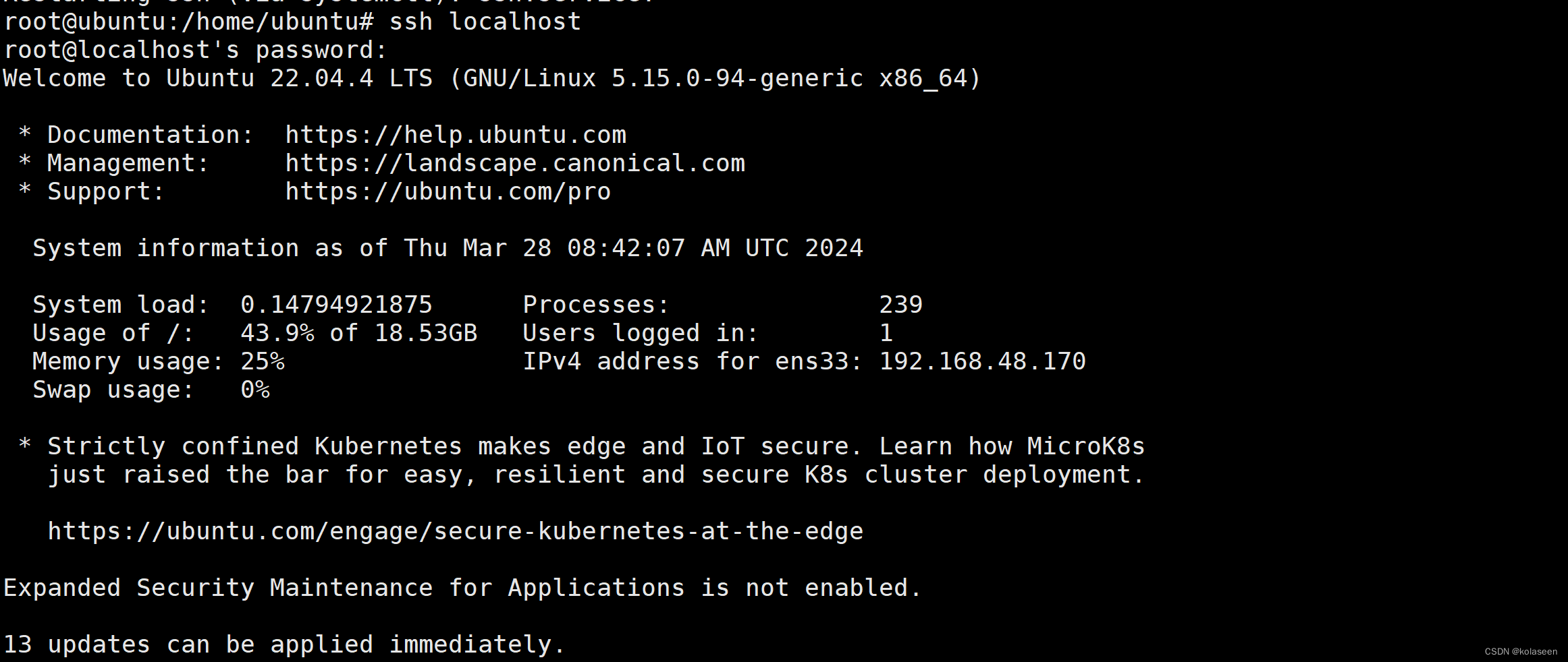 root@localhost‘s password: Permission denied, please try again._localhost's password-CSDN博客