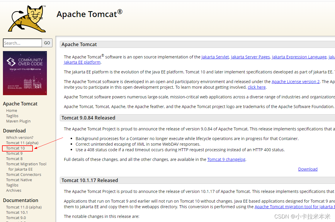Centos7 Tomcat10 保姆级超详细安装_centos7安装tomcat10-CSDN博客