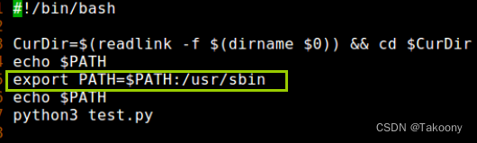 linux crontab: ip: command not found-CSDN博客
