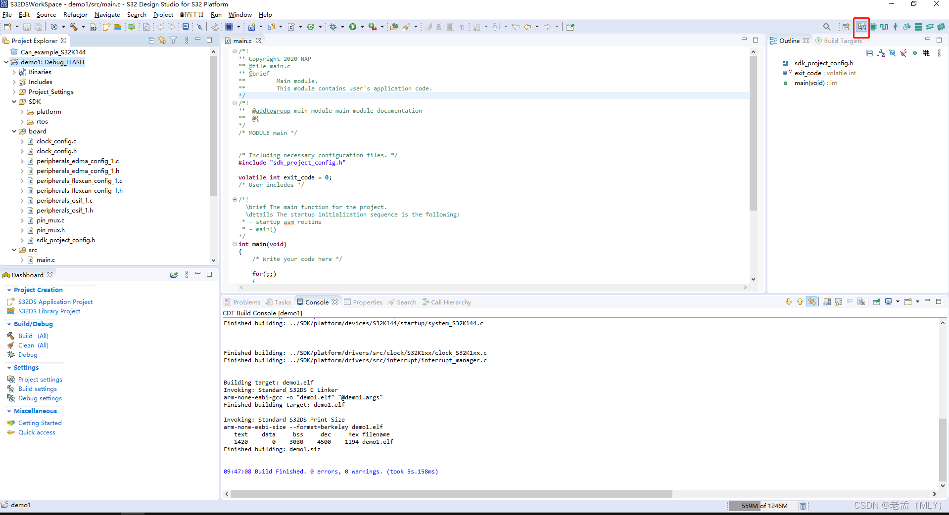 S32K1XX系列单片机 ——（1）开发环境搭建_s32ds gcc for s32k1xx未注册-CSDN博客