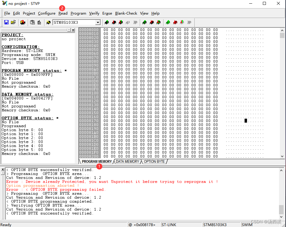 STM8/32 芯片数据擦除_st visual programmer 擦除功能怎么用-CSDN博客