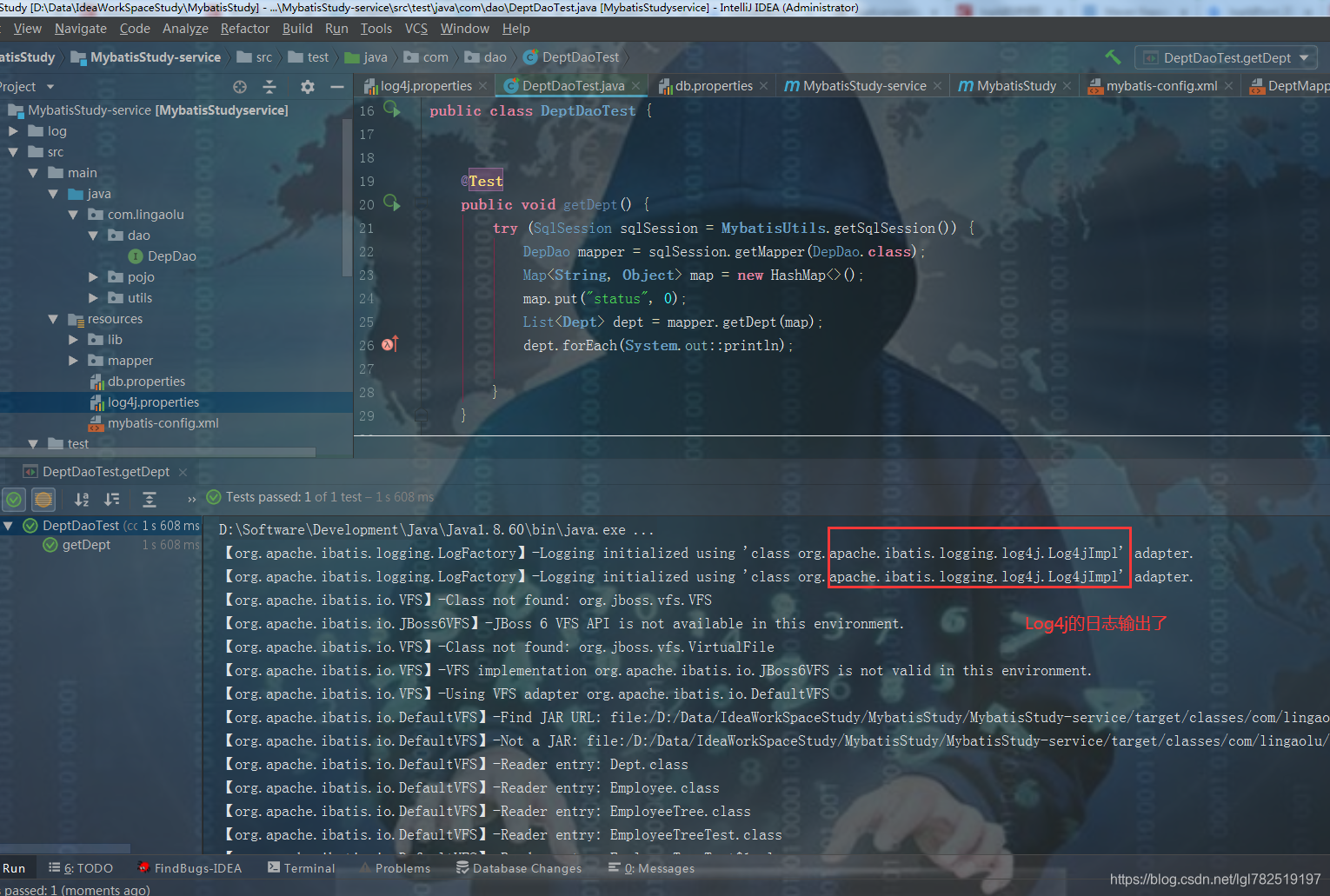 Mybatis使用LOG4J_mybatis log4j对象能实现查系统时间-CSDN博客