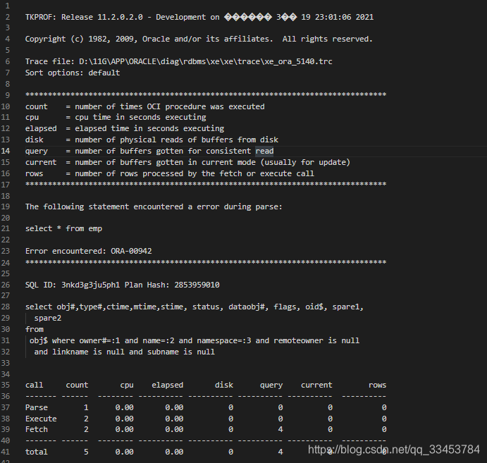 【Oracle】获取执行计划之 10046 事件_oracle 10046 执行步骤-CSDN博客