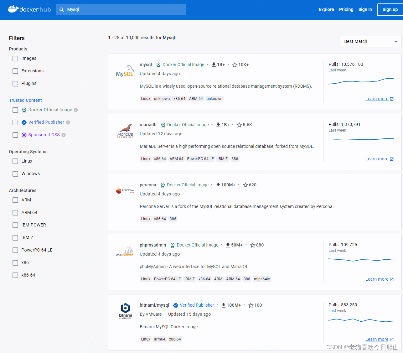 【精选】使用 Docker 搭建 Mysql5.7_docker mysql5.7-CSDN博客