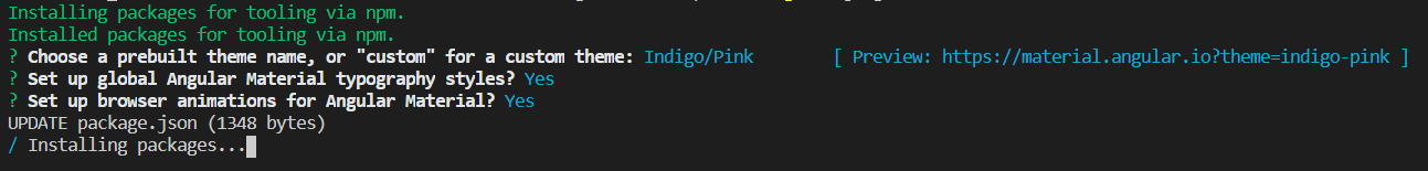 使用Angular Material的安装步骤_angular material安装-CSDN博客