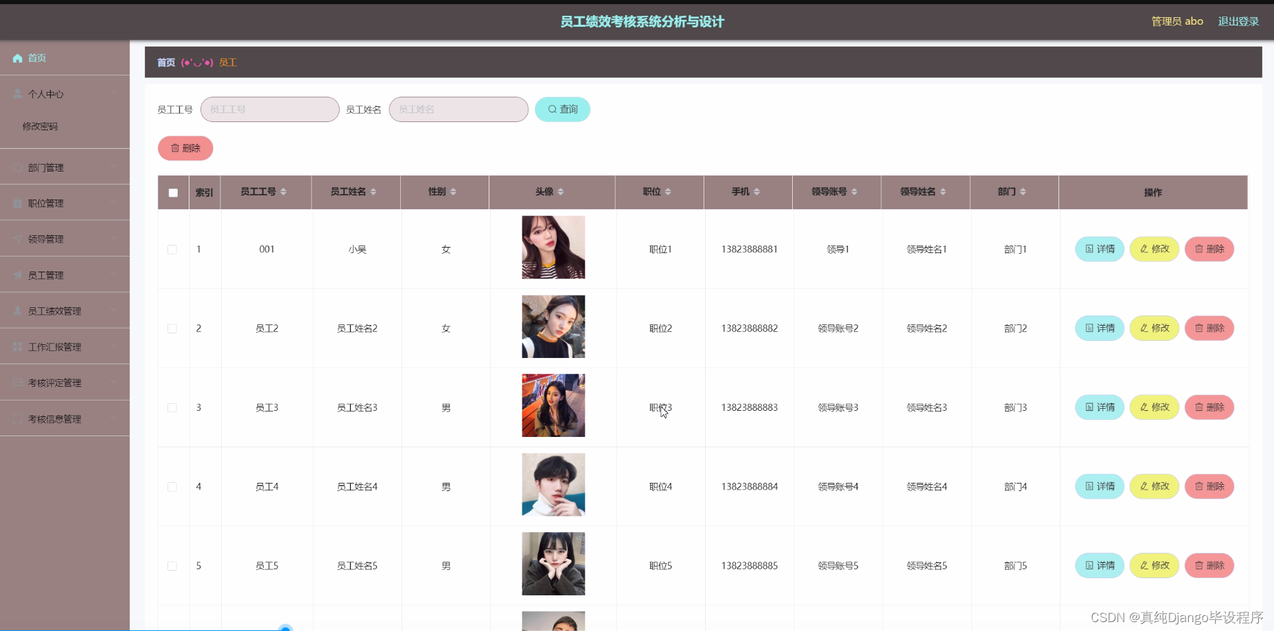 Springbootjavaphpnodepython员工绩效考核系统分析与设计【计算机毕设】绩效管理系统 Php Csdn博客