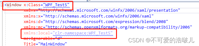 WPF页面出现InitializeComponent ()报错不存在_initializecomponent()报错-CSDN博客