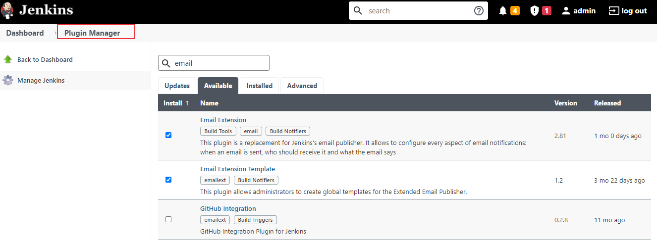 持续集成：Jenkins邮件通知配置方法介绍_exception raised during template rendering: failed-CSDN博客