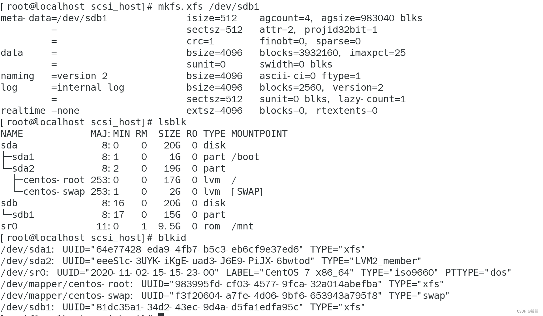 linux学成之路（基础篇）（二十二）iscsi服务_linux iscsi服务-CSDN博客