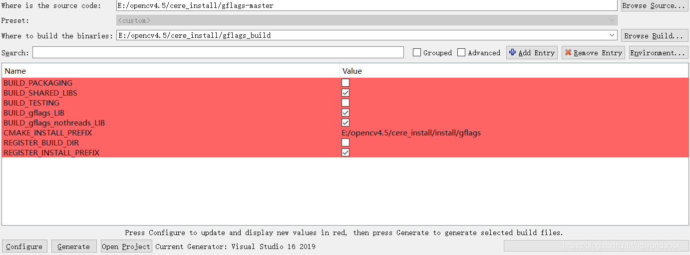 Win10+vs2019配置Ceres Solver，含Eigen，gflags，glog，suitsparse（亲测可用）_vs2019配置ceres库-CSDN博客