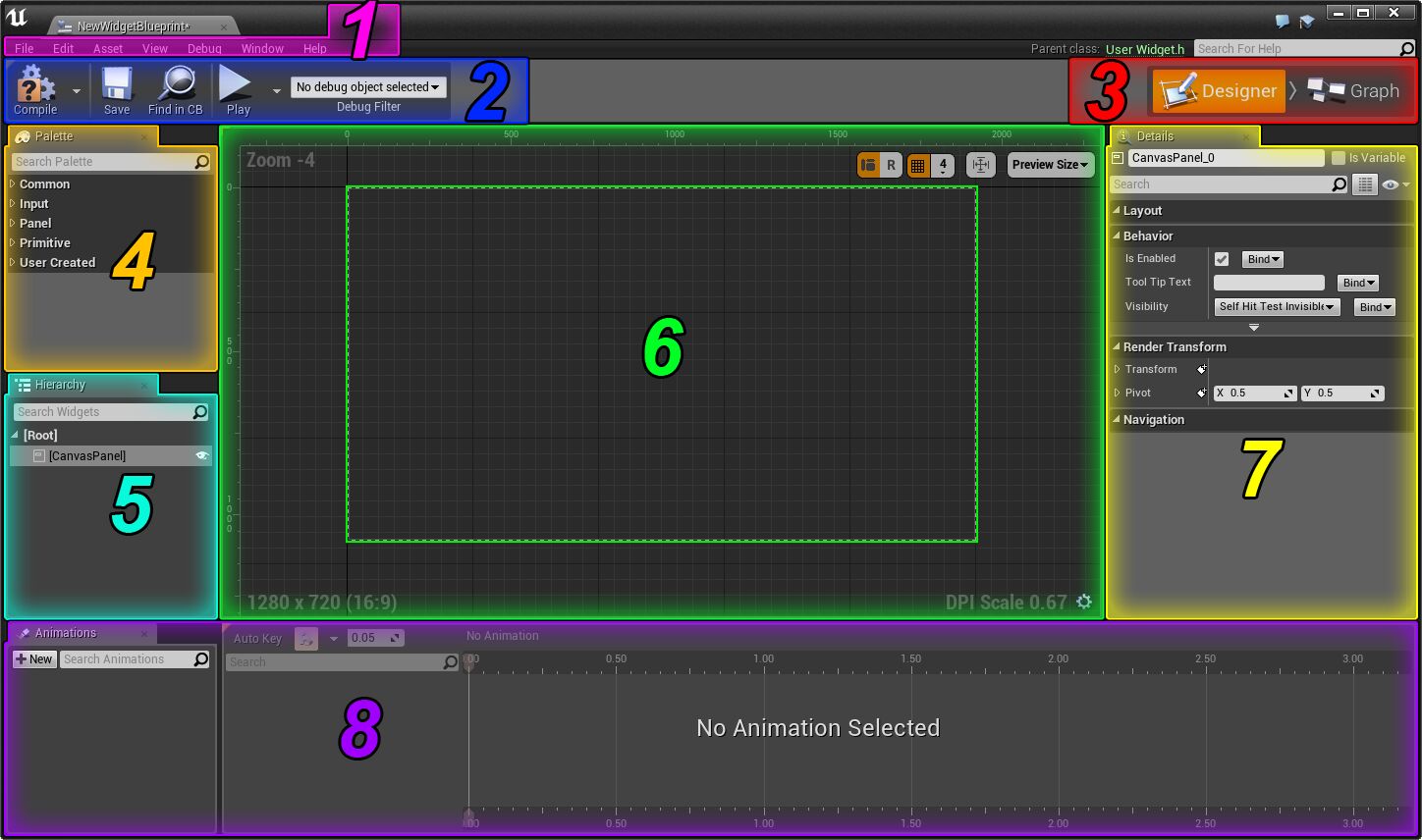 虚幻引擎(UE4) UMG Widget Blueprint(控件蓝图)_widget怎么蓝图类更换-CSDN博客