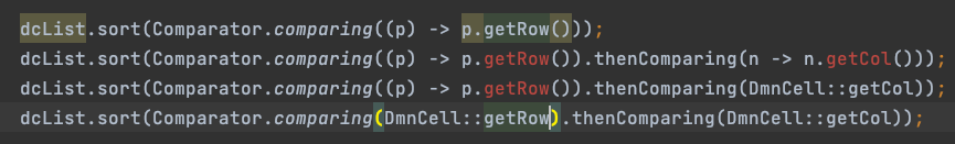 Java8 lambda表达式，Comparator.comparing().thenComparing()报错_thencomparing 不生效-CSDN博客
