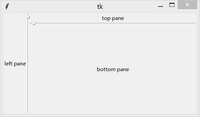 Tkinter 组件详解（十八）：PanedWindow_tkinter panedwindow-CSDN博客