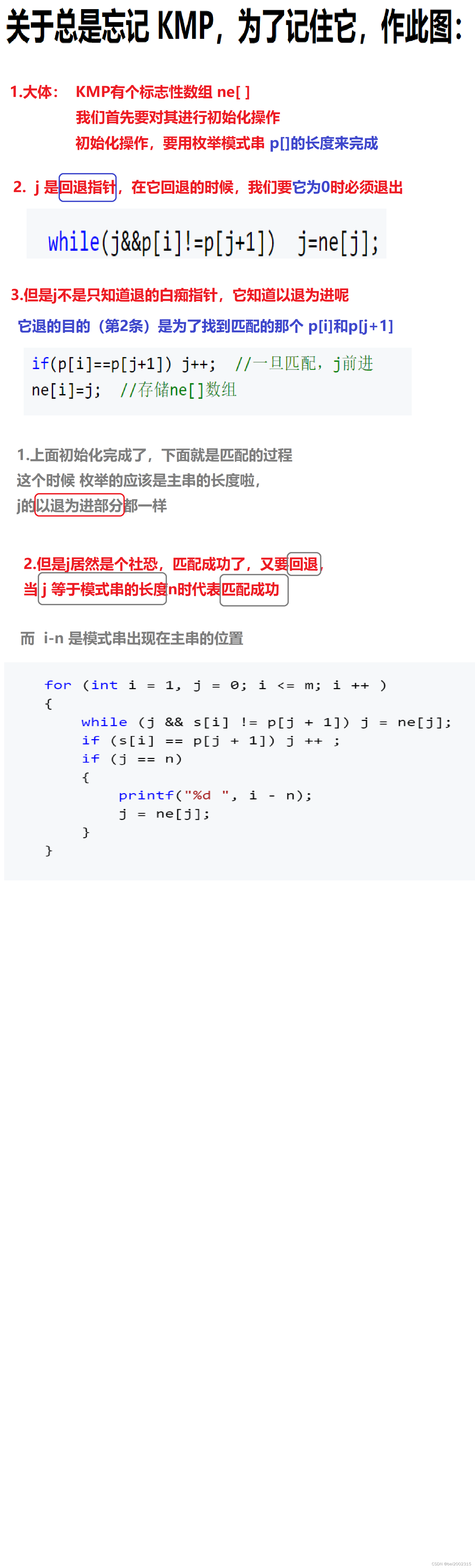 KMP之：【next数组原理】【模板速记】_next速记法-CSDN博客