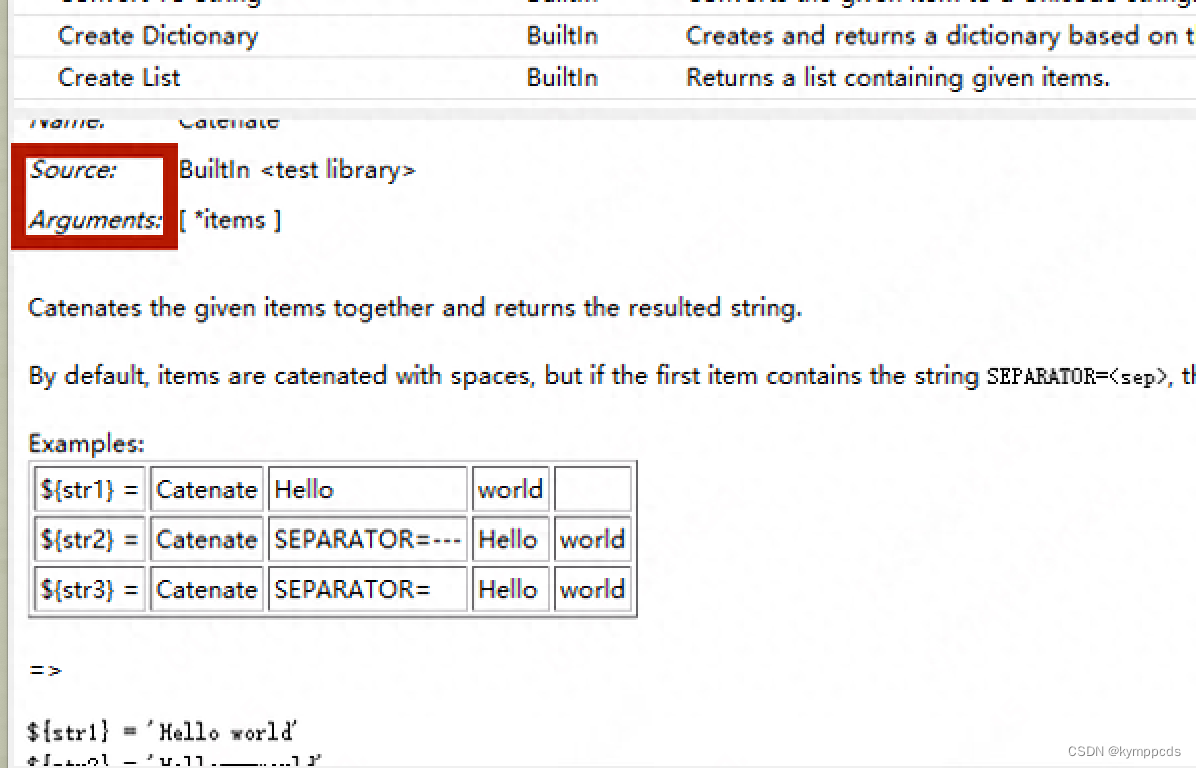 Python自动化测试框架robotframework内置库builtin介绍(二)robotframework Builtin Csdn博客