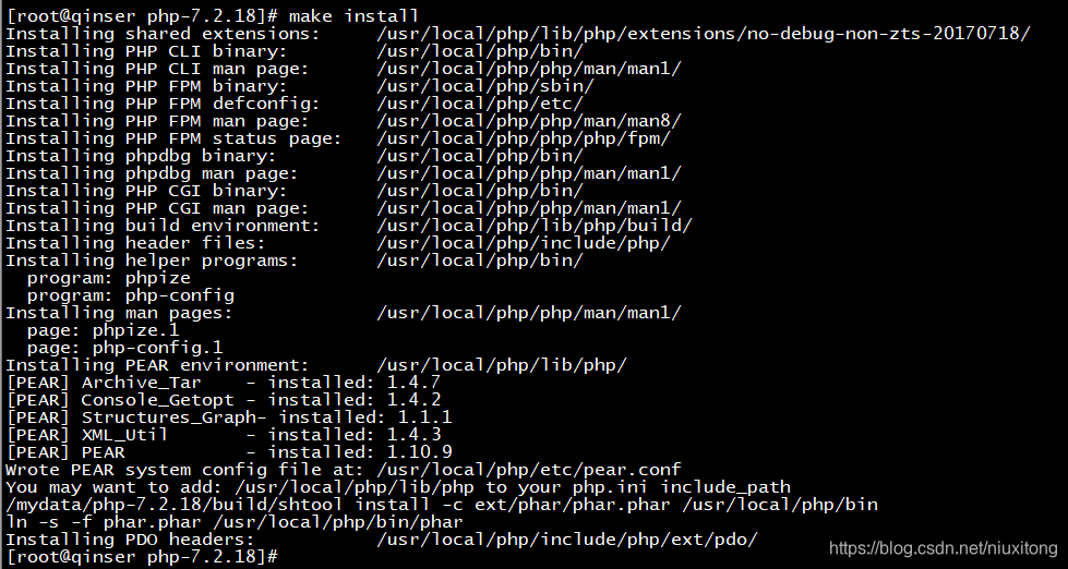 CentOS7.3编译安装LNMP之(三)PHP-7.2.18安装_编译安装 php-7.2.18.tar.gz-CSDN博客