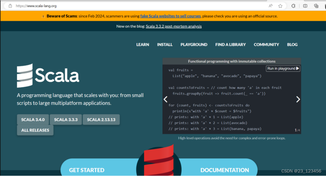 Spark和Scala安装_scala2.12.15下载-CSDN博客
