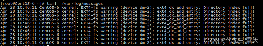 Linux系统报Directory index full的问题分析-CSDN博客