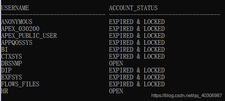 安装oracle11g时忘记设置口令管理oracle11g口令管理忘记设置 Csdn博客