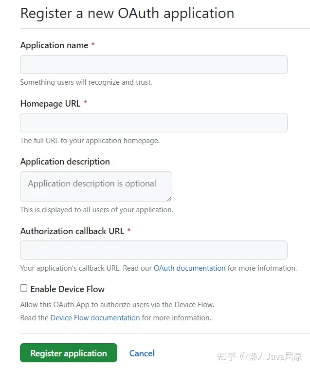 谈谈基于github的oauth2第三方登录实现github Oauth App Csdn博客