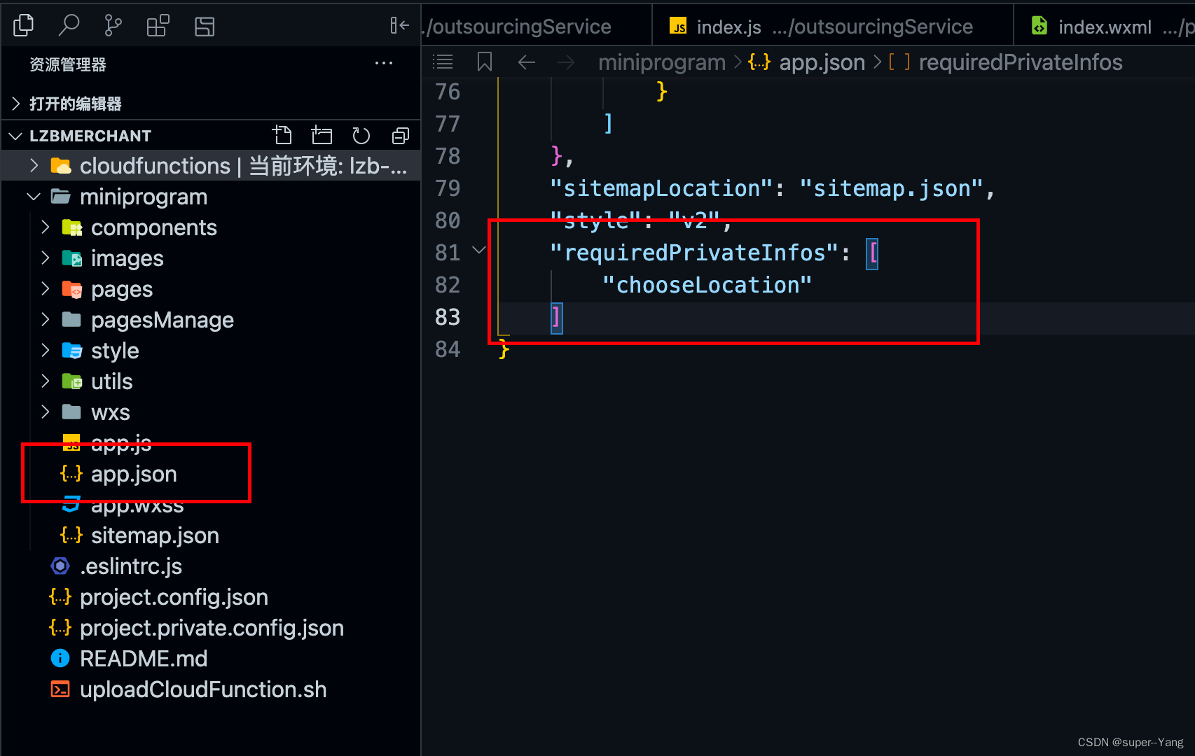 微信小程序-选择和分割打开地图选择位置的信息_wx.chooselocation-CSDN博客