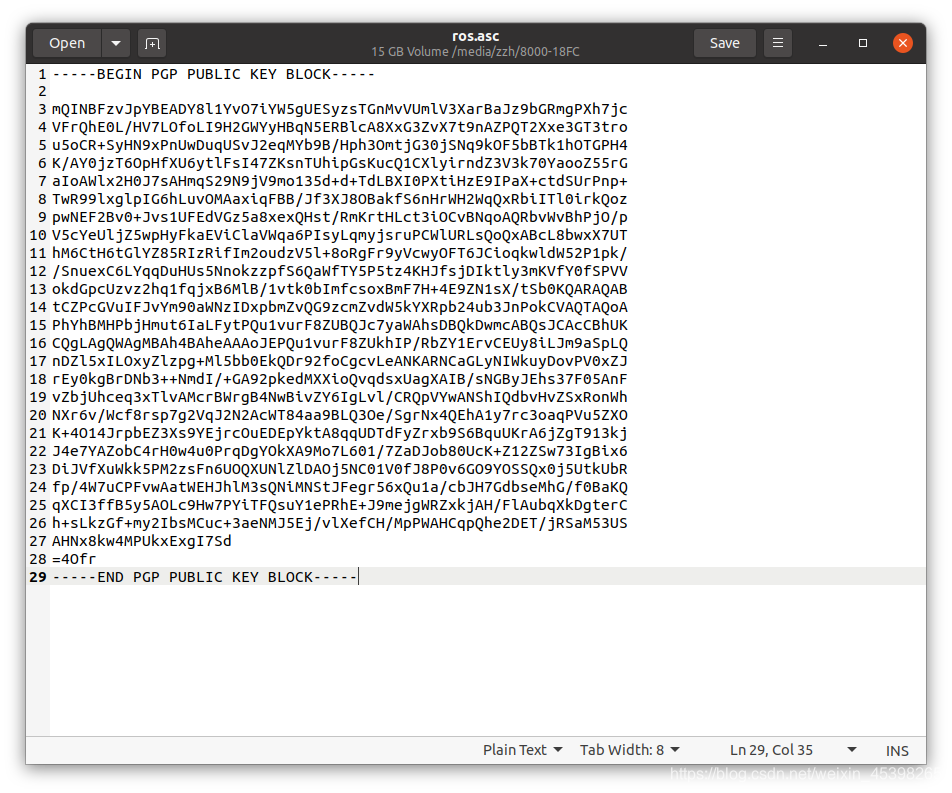 Ubuntu20.04安装ROS2遇到gpg: 找不到有效的 OpenPGP 数据的问题_gpg: 找不到有效的 openpgp 数据。-CSDN博客