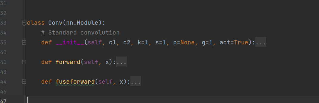 AttributeError: ‘Conv‘ object has no attribute ‘fuseforward‘_attributeerror: 'conv' object has ...