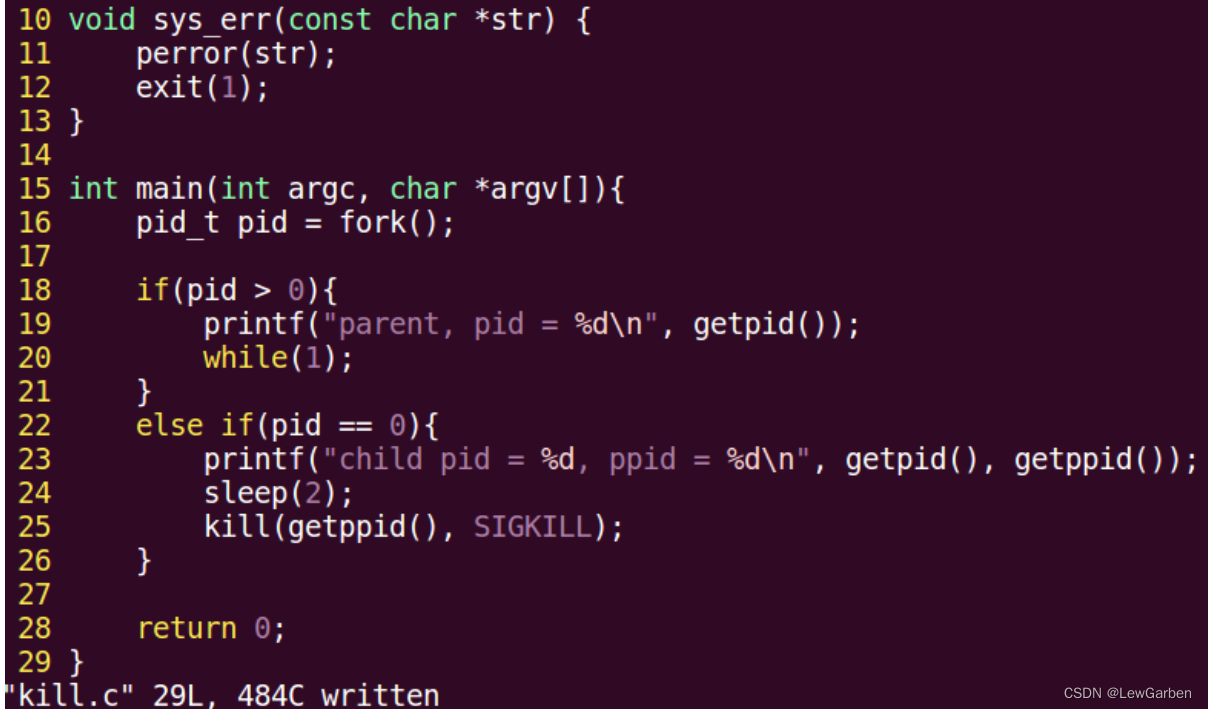 kill命令 和 kill函数-CSDN博客