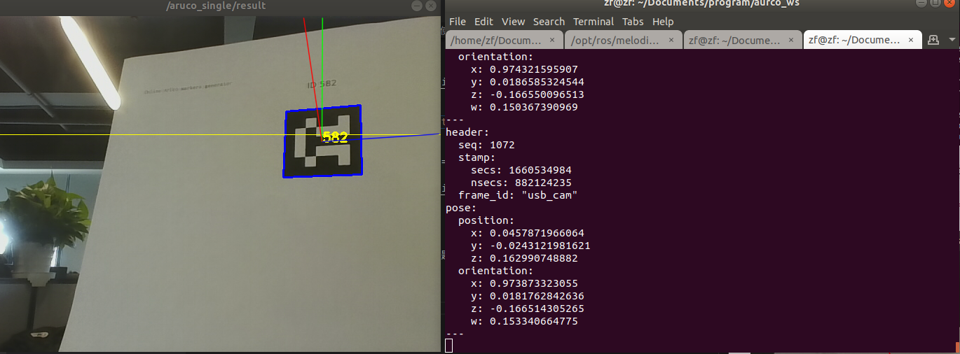 ros使用usb摄像头追踪ArUco markers-CSDN博客