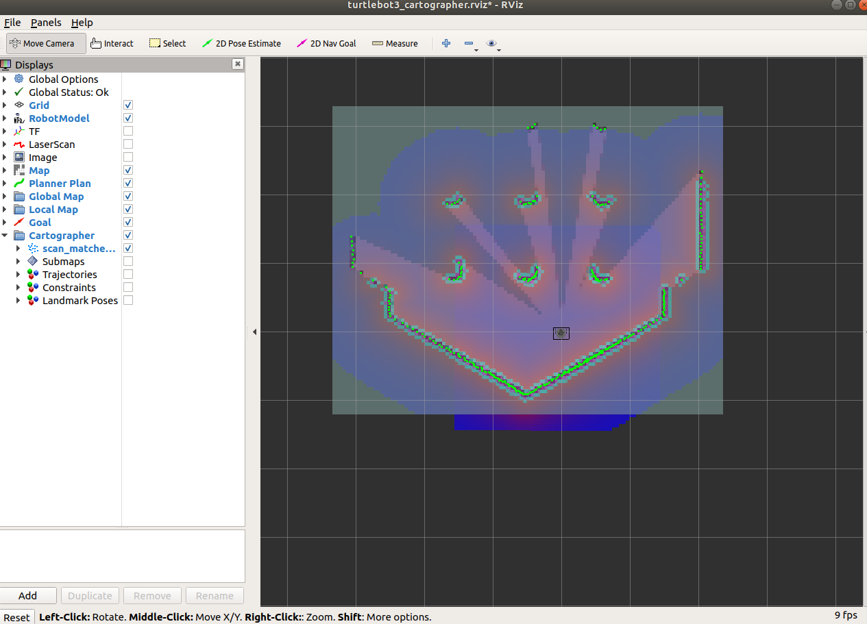 使用Turtlebot3 在Gazebo仿真环境下，分别使用Cartographer，Gmapping和Hector三种SLAM算法建图 ...