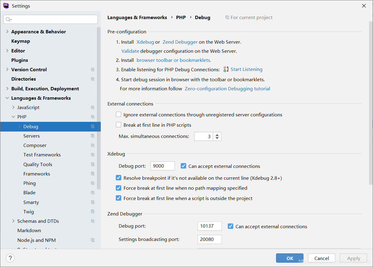 phpstorm Xdebug调试(phpstorm版本2020.2)_phpstorm2020.2中文下载-CSDN博客