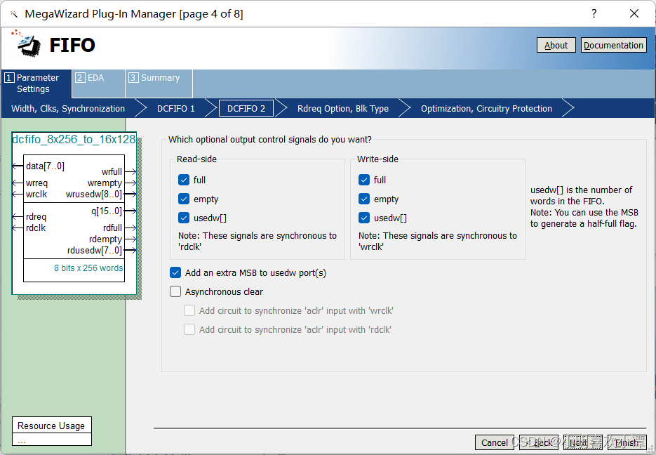 quartus 调用FIFO ip核_quartus ip fifo-CSDN博客