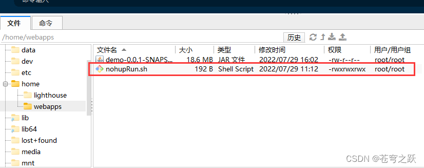 linux快速部署SpringBoot服务（docker版本）--centos镜像容器中发布SpringBoot服务_springboot 在liunx上用什么容器-CSDN博客