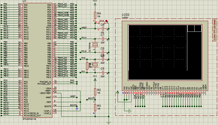 STM32F4基础示波器Proteus仿真_stm32f4 proteus-CSDN博客
