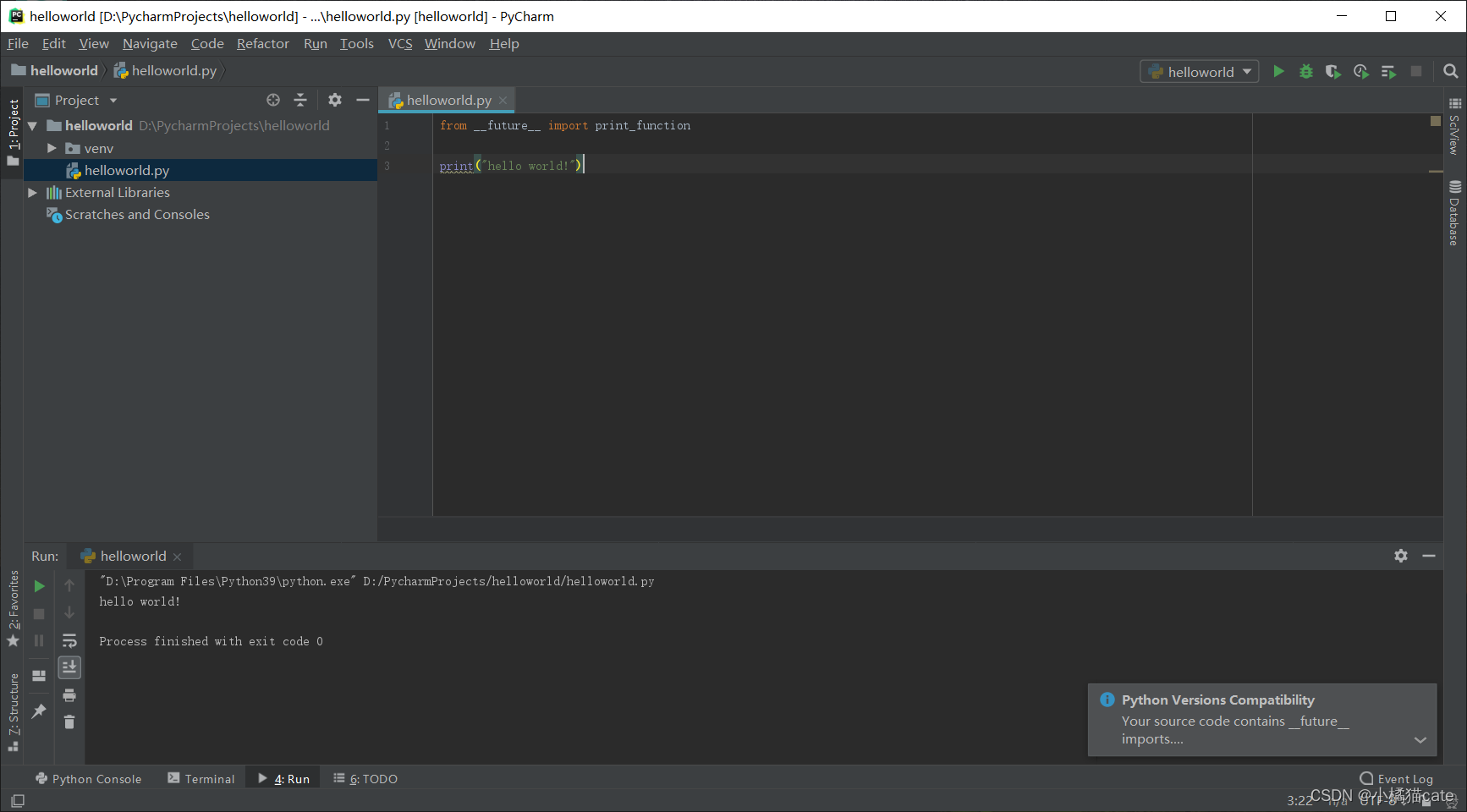 实验3：pycharm创建Python项目_pycharm2018新建项目-CSDN博客