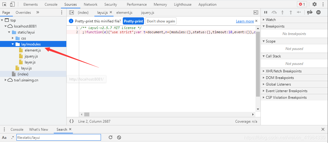 Layui坑之module目录引入dropdown.js或其他自定义js文件启动项目不能找到引入文件的解决方案._layui dropdown.js-CSDN博客