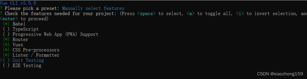Vue-cli创建Vue2项目中的各步骤配置解析_创建vue2 cli-CSDN博客