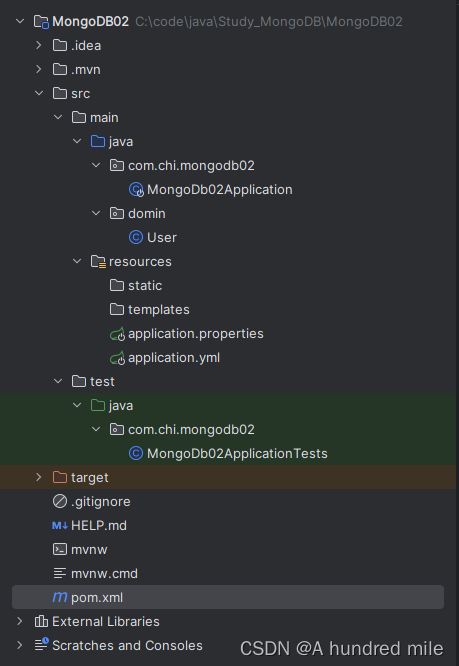 Spring Boot整合MongoDB_spring boot mongodb 组件-CSDN博客