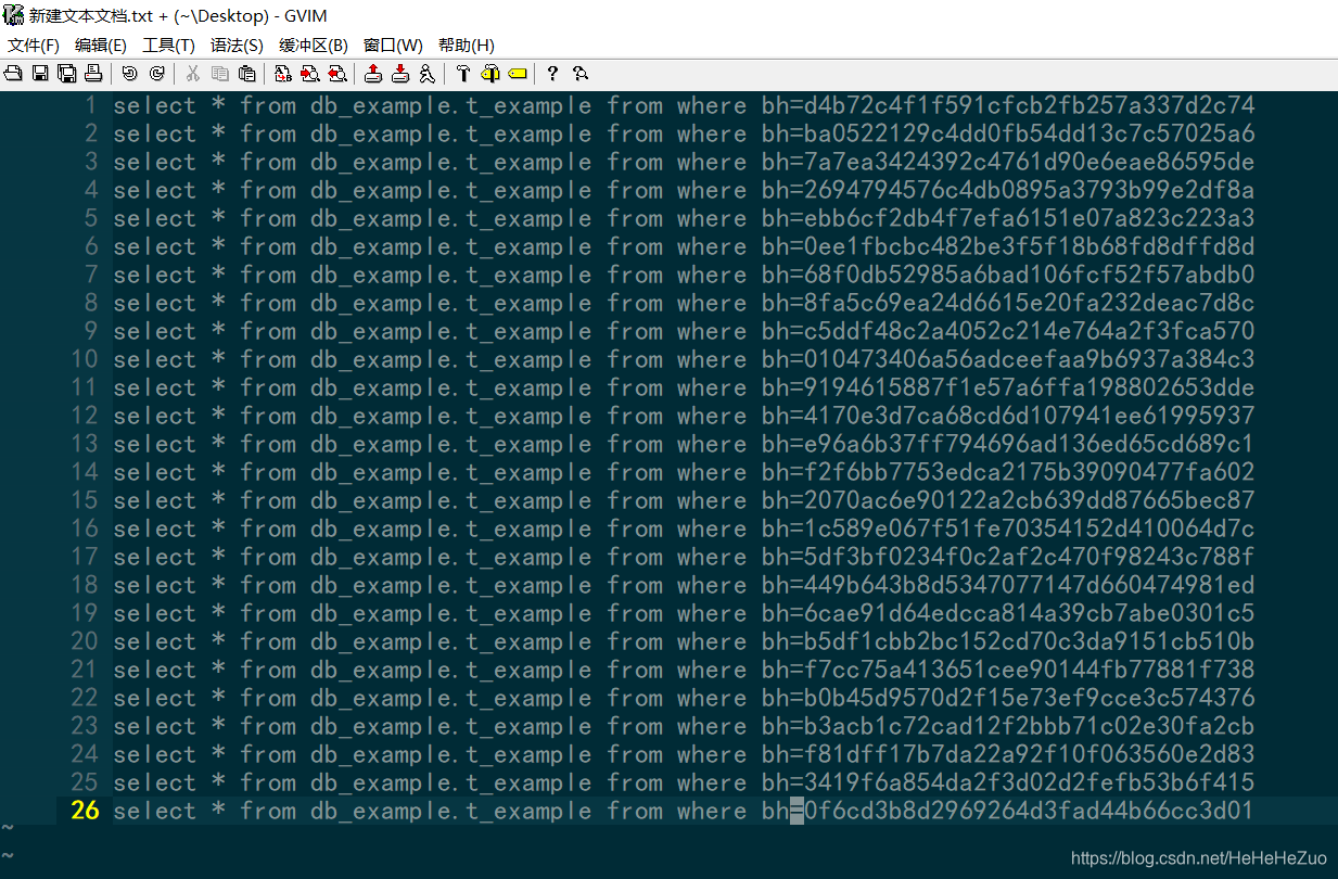 GVIM技巧系列-GVIM中多行操作命令normal_gvim在每行末尾添加字符-CSDN博客