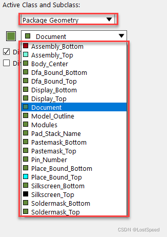 cadence SPB17.4 - Active Class and Subclass-CSDN博客