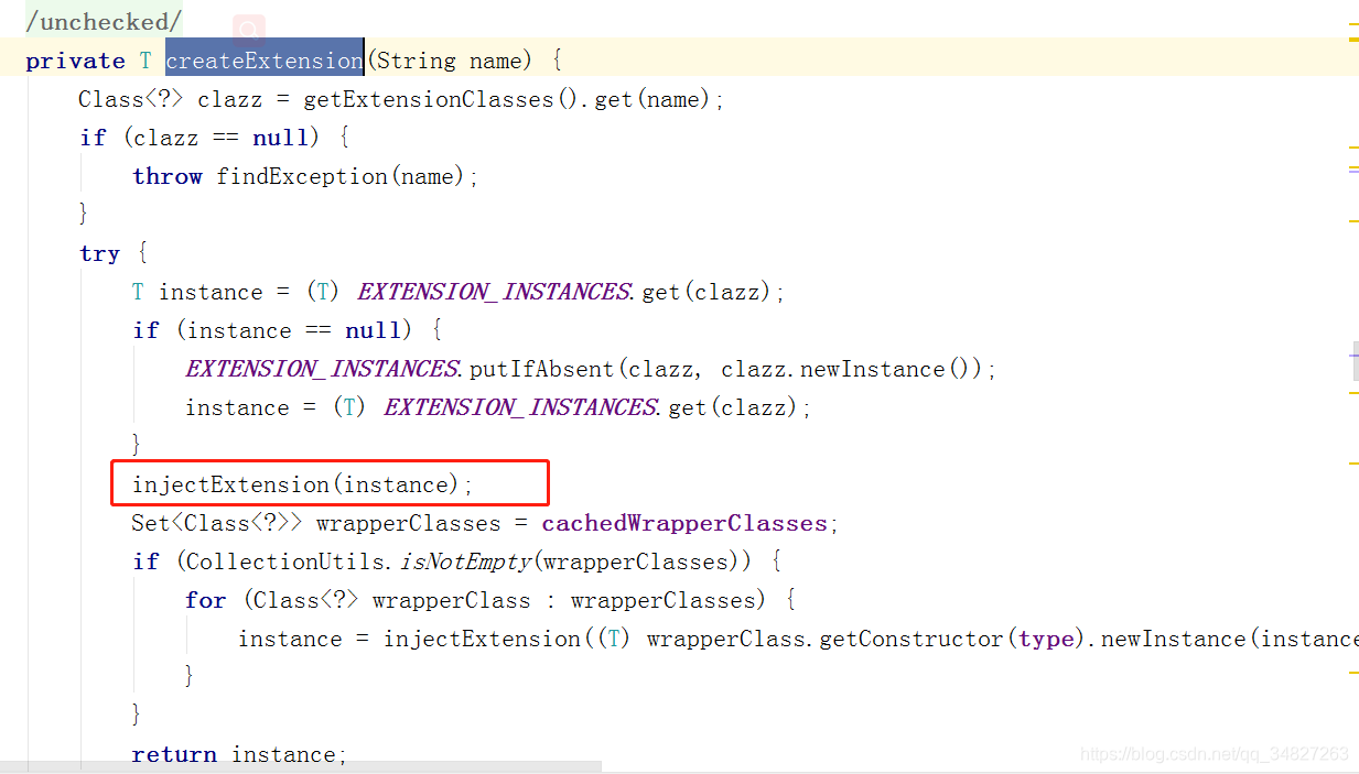 Dubbo源码分析之ExtensionLoader源码分析_dubbo extensionloader line.indexof(35)-CSDN博客