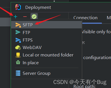 idea配置ssh、sftp连接服务器，docker插件使用，极其方便，无需再开第三方软件去操作服务器了，集成用于Idea一体_idea sftp-CSDN博客
