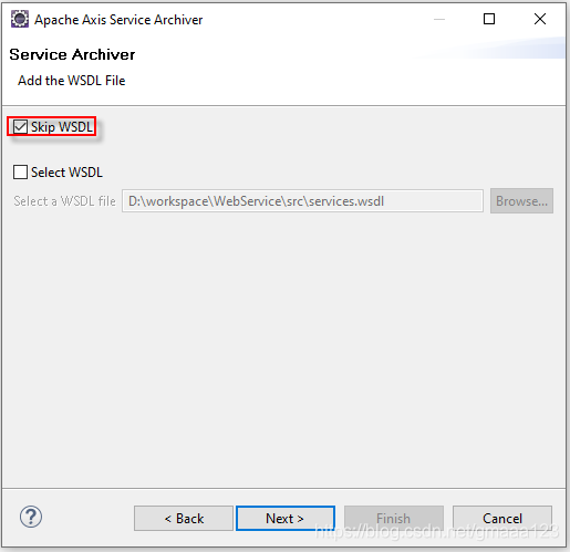 axis2开发-使用eclipse打arr包过程_eclipse axis2 service archiver-CSDN博客