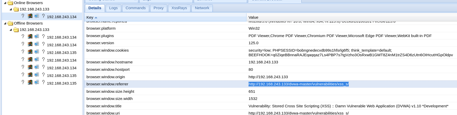 web安全---xss漏洞/beef-xss基本使用-CSDN博客