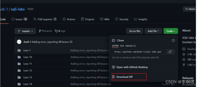 使用phpstudy搭建sqli-lab靶场_phpstudy2018安装sqli-labs-CSDN博客