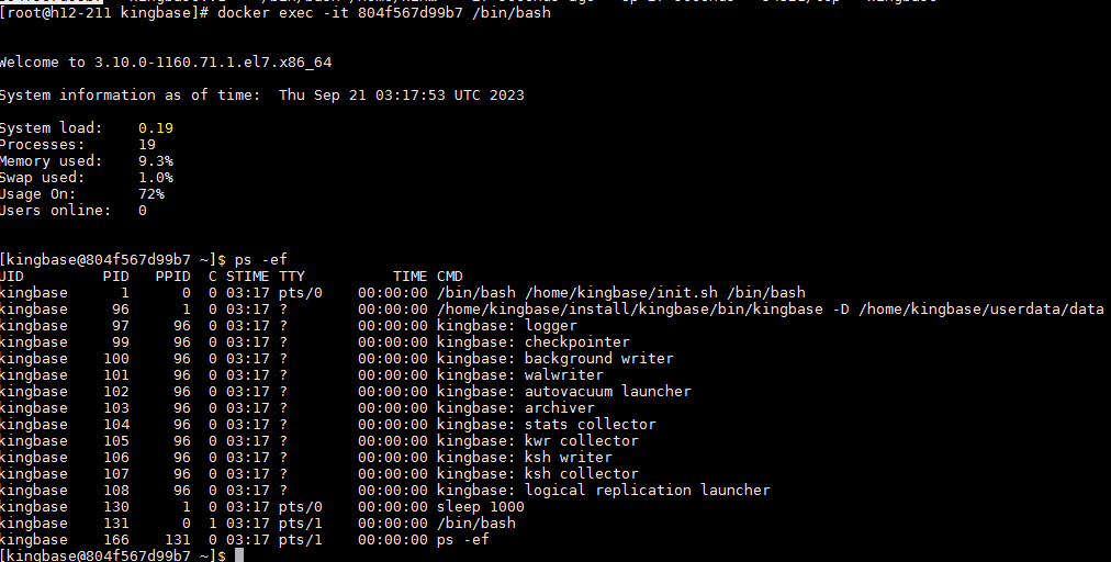 Kingbase之导入docker镜像_linux docker版本kingbase-CSDN博客