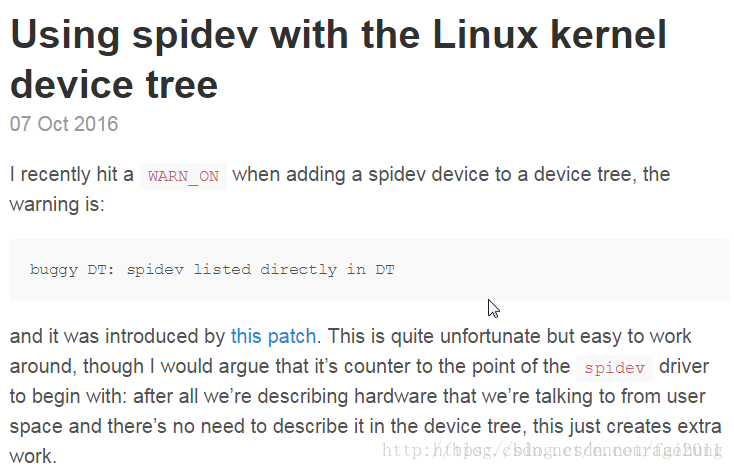 如何在Linux Kernl中添加spidev的设备节点_spidev节点-CSDN博客