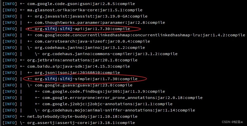 解决slf4j报错:class Path Contains Multiple Slf4j Bindingsslf4j Class Path Contains Multiple Slf4j 5124