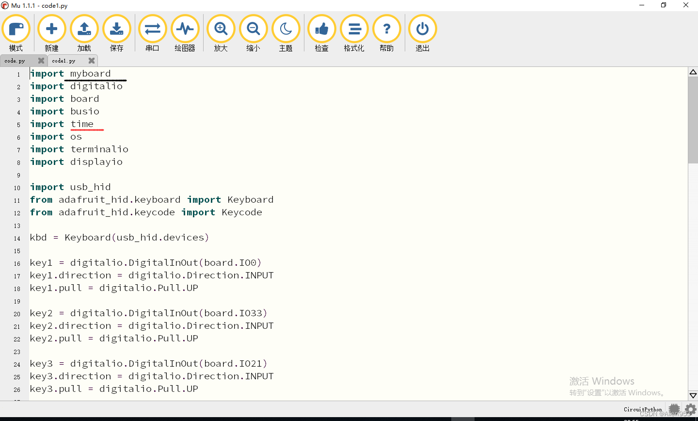 CircuitPython入门贴-CSDN博客